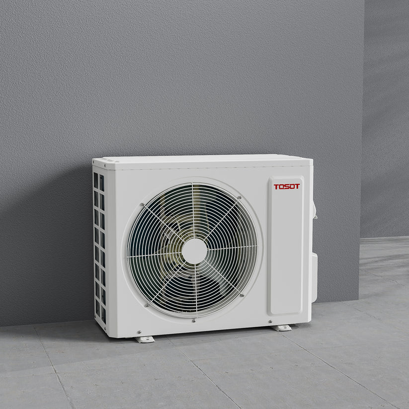 Tosot Mini-Split Air Conditioner with Heat Pump WiFi 9,000 BTU 450 Sq ...