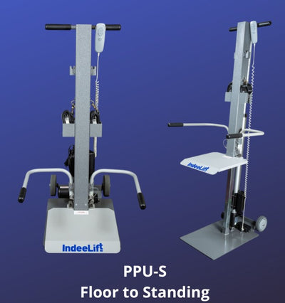 IndeeLift PPU-S Human Floor Lift 400 lbs Capacity Floor To Stand Heigh ...