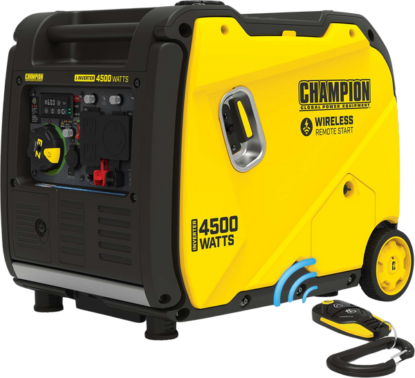 Champion 201184 3500W/4500W Inverter Generator Gas RV and Parallel Rea ...