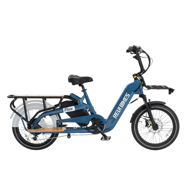 Revi Bikes Flux E-Bike Lithium Ion 48V 15Ah 750W 55 Mile Range 25 MPH ...