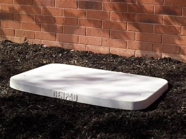Generac GenPad 4" Hurricane Concrete Pad For 9-26kW Air Cooled Generat ...