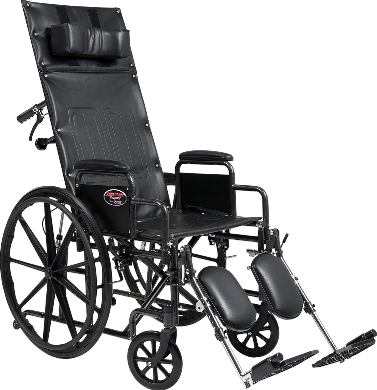 Graham-Field Advantage Recliner Wheelchair 20" x 17" with Full Arms an ...