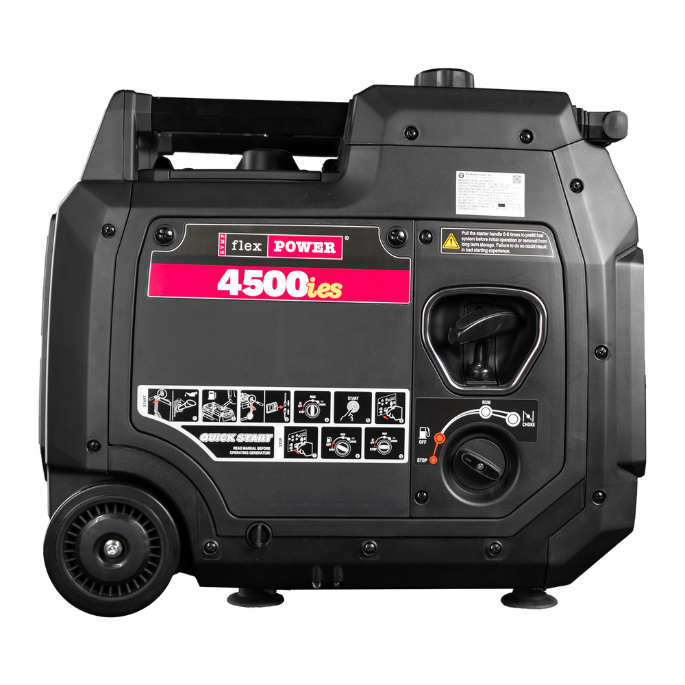 RVMP Flex Power 4500ies 4500W Portable Generator Dual Fuel Gas Propane ...
