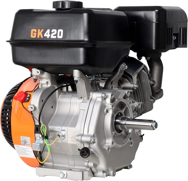 Genkins GK420 Gas Engine 16HP 420cc 4-Stroke with Recoil Start Horizon ...