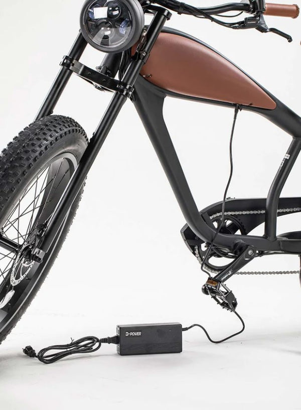 Revi Bikes Cheetah Cafe Racer E-Bike 48V 17.5Ah and 13Ah Models 750W 2 ...