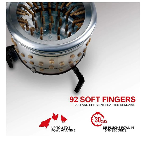 Super Handy 120V Corded Electric Chicken Plucker New – FactoryPure