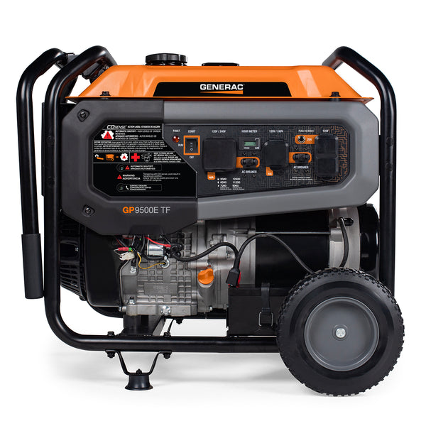 Generac GP9500E TF 8063 9500W/12500W Generator Tri-Fuel Gas Propane Na ...