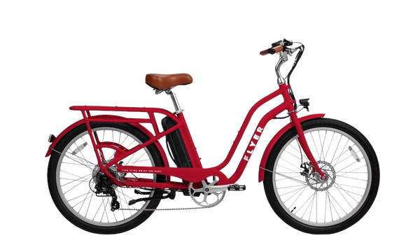 Radio Flyer Cruiser And Step Thru Electric Bicycle 7 Speed 26 350w Mo