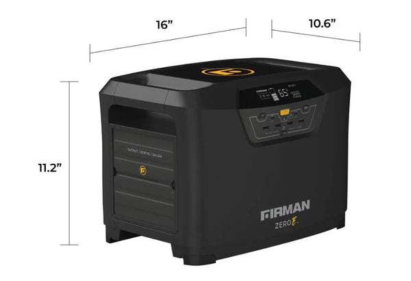 Firman E201001 ZERO E Portable Power Station 2000W/4000W 1040WH New ...