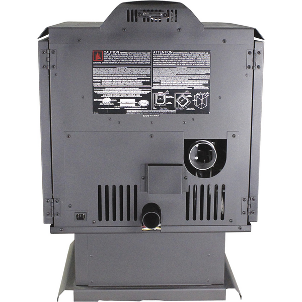 Ashley Hearth AP5660 Bay Front Pellet Stove 2,200 sq. ft. 45 lb Hopper ...