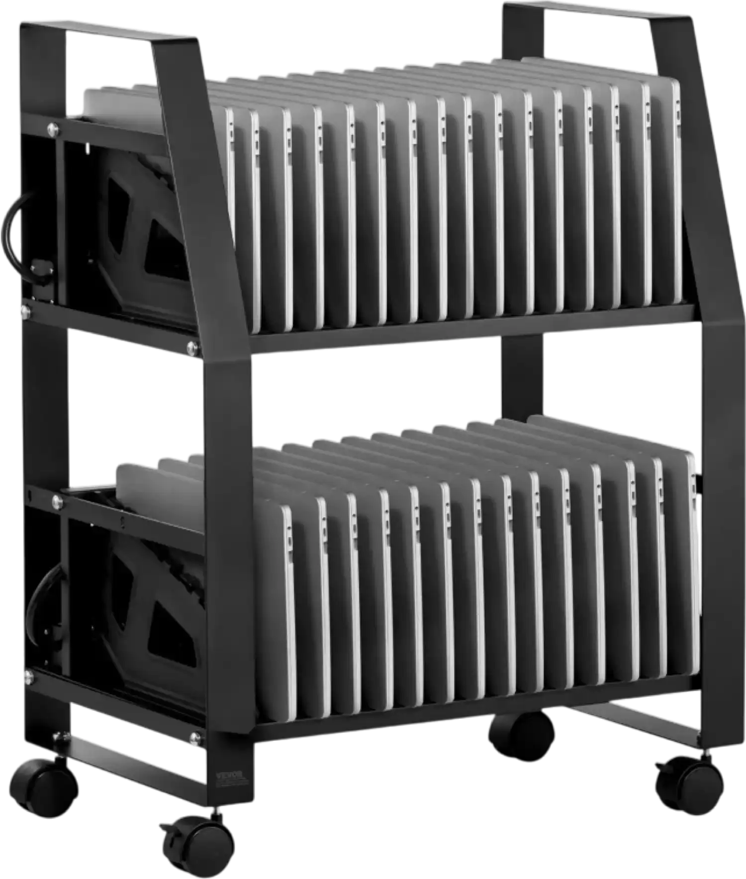 Vevor Charging Cart 32-Device Capacity for Laptop and Tablet Up to 15 ...