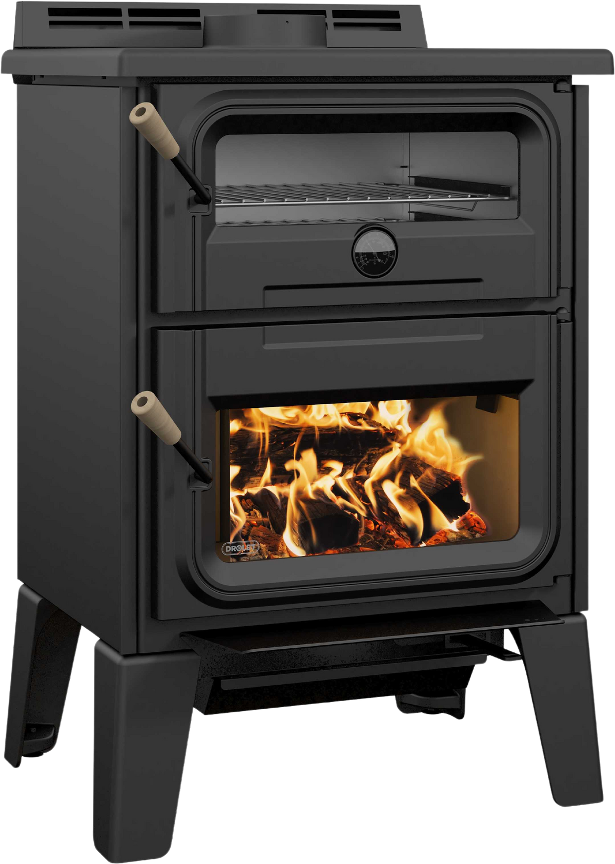 Drolet Bistro DB04815 Wood Burning Cook Stove 2,100 Sq. Ft. New ...