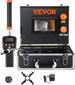 Vevor Sewer Camera 100' 30M or 131' 40M Pipeline Inspection 7" Screen ...