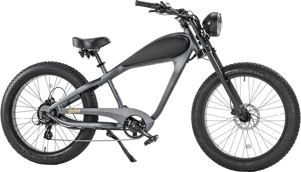Glarewheel EB-CH Fat Tire Electric Bicycle 7 Speed 26" 750W 28 MPH 30 ...