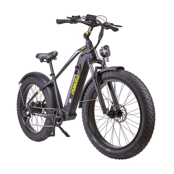 NAKTO F6 Fat Tire Electric Bicycle 6 Speed 26" 750W Motor with Peak 10 ...