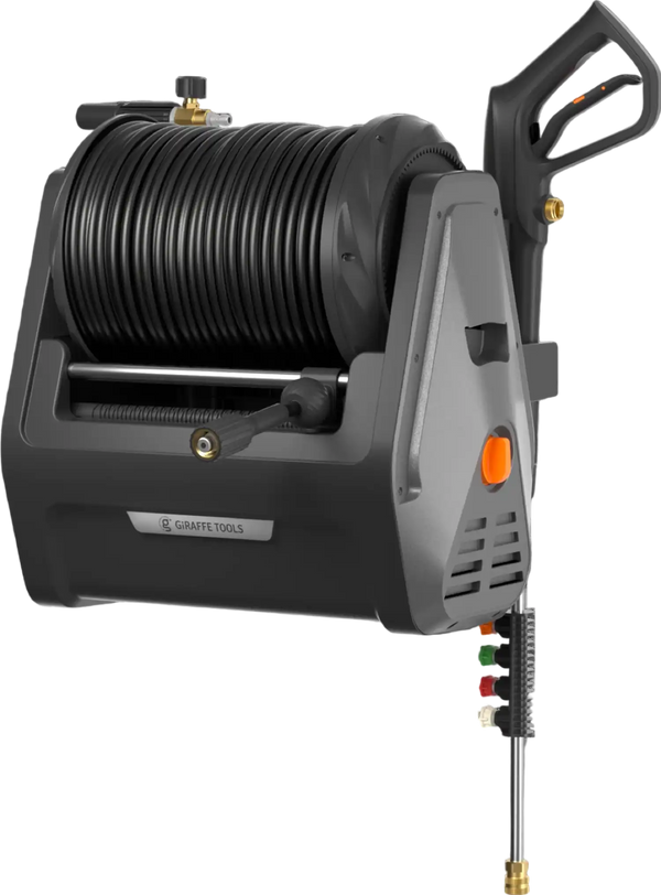 Giraffe Tools Grandfalls Retractable Pressure Washer Essential 2900 PS ...