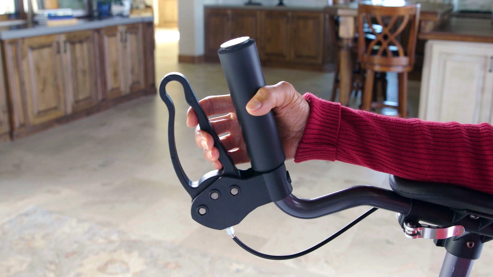 Journey UPWalker Original Backsaver Standard Rollator Walker with 4 Wh ...