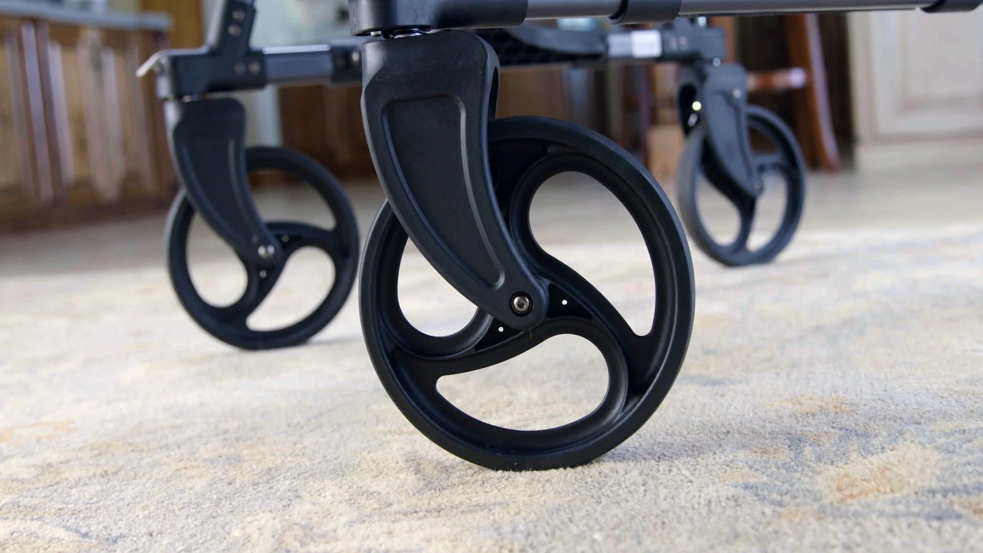 Journey UPWalker Original Backsaver Standard Rollator Walker with 4 Wh ...