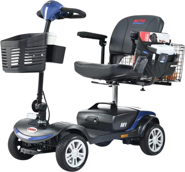 Metro Mobility M1 Mobility Scooter 4 Wheel Electric 24V 12Ah 300W 4.97 ...