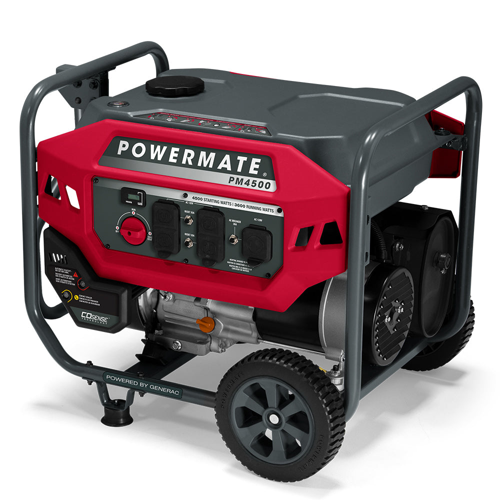 Generac/Powermate PM4500 Generator 3600W/4500W Gas New – FactoryPure