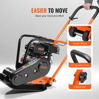 Vevor Plate Compactor Forward 18.7" x 11.8" 2.8 HP 78.5cc Gas 5250 VPM ...