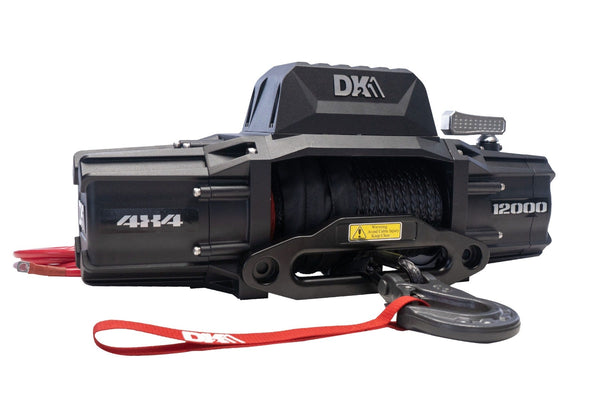 DK2 S12000-SR Electric Winch 12,000 lbs. 4 x 4 with Synthetic Rope New ...