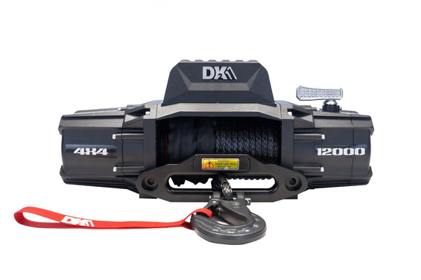 DK2 S12000-SR Electric Winch 12,000 lbs. 4 x 4 with Synthetic Rope New ...