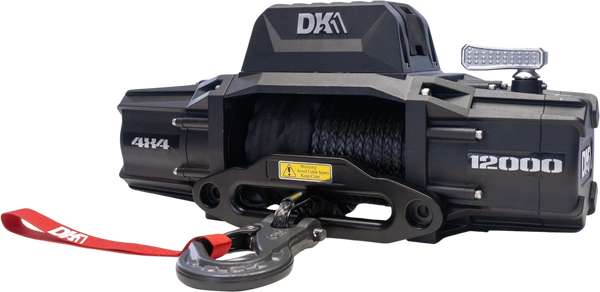 DK2 S12000-SR Electric Winch 12,000 lbs. 4 x 4 with Synthetic Rope New ...