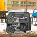 Firman T07573 Tri-Fuel Gas Propane Natural Gas Generator 7500W/9400W 1 ...