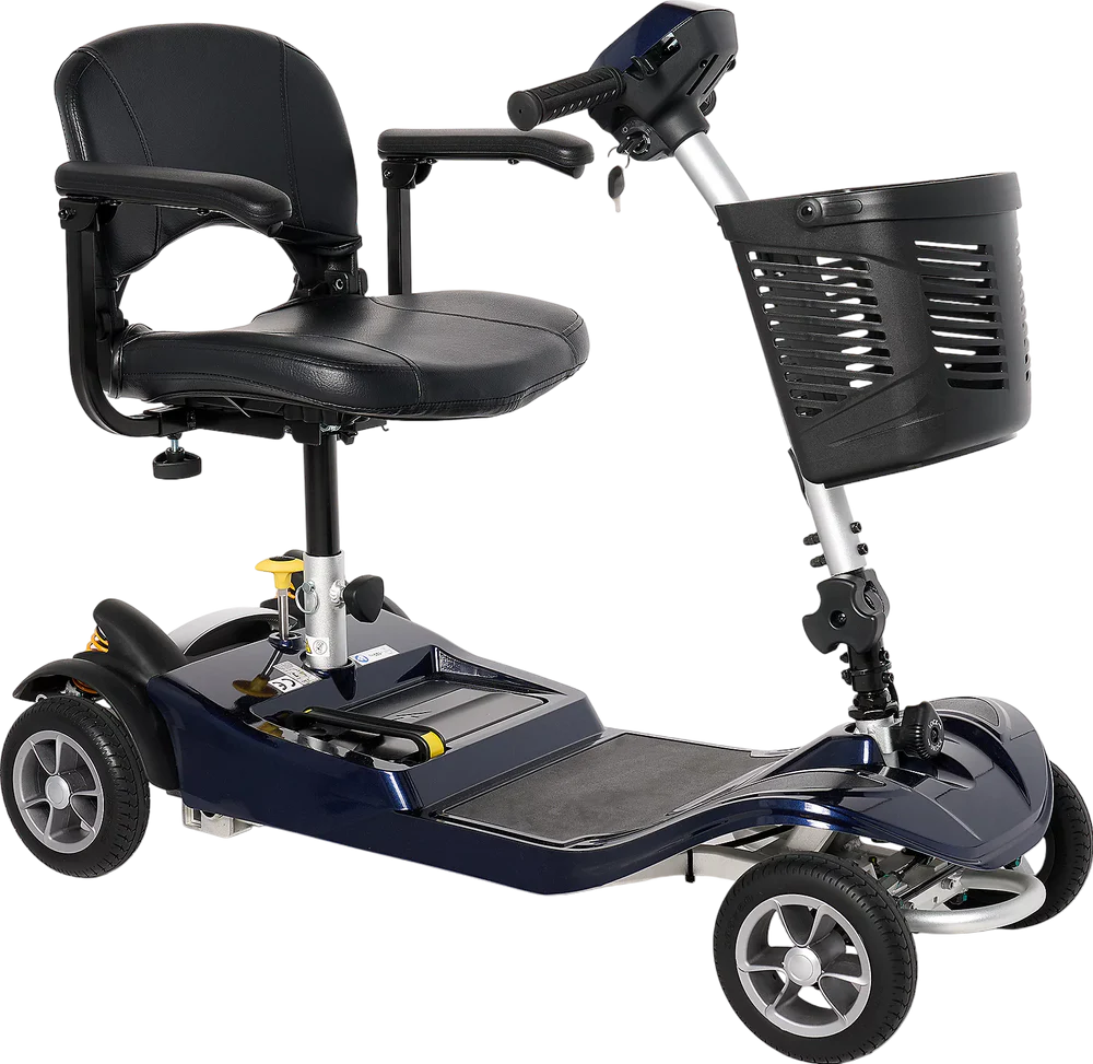 EV Rider Nomad Mobility Scooter 4 Wheel 260 lbs. Capacity 24V 10.3Ah L ...