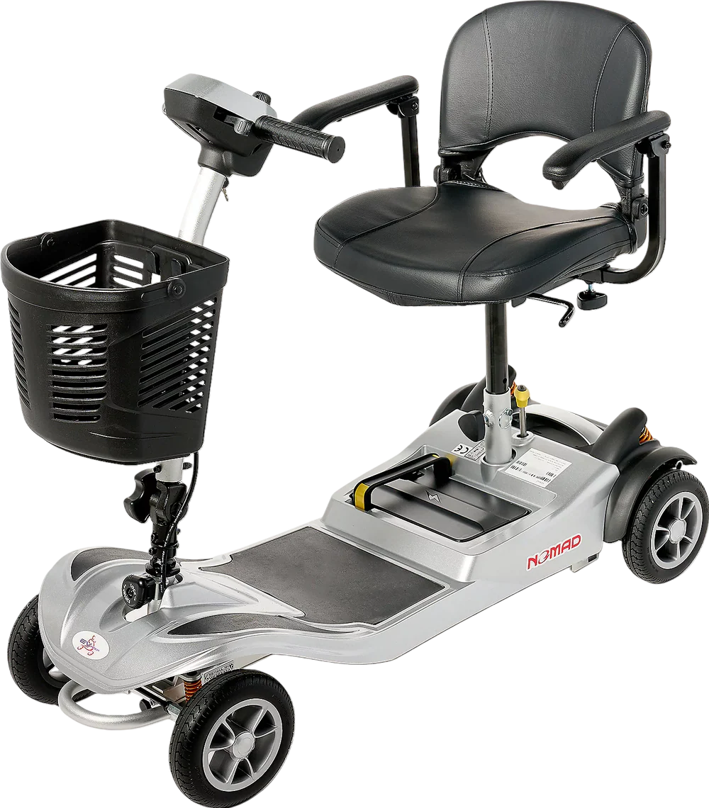 EV Rider Nomad Mobility Scooter 4 Wheel 260 lbs. Capacity 24V 10.3Ah L ...