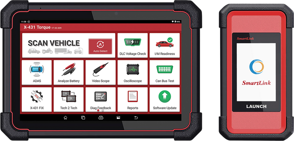 Launch Tech X-431 Torque Link Vehicle Diagnostic Tool New – FactoryPure