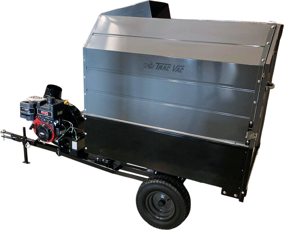 Trac Vac 580 Leaf Vacuum Pull Behind 25 Bushel Capacity New – FactoryPure