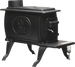 US Stove US1269E Cast Iron Log Wood Stove 900 sq. ft. 54,000 BTU New ...