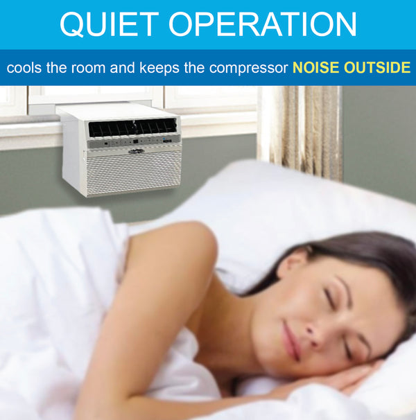 Soleus Air WS5-10HW-301 10,000 BTU Saddle 115V Wi-Fi Window Air Condit ...