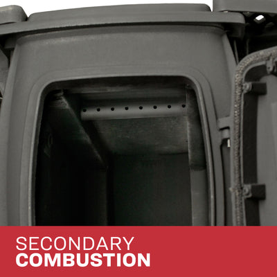 US Stove US1261E Basic Wood Stove 900 sq. ft. 54,000 BTU Cast Iron New ...