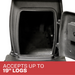 US Stove US1269E Cast Iron Log Wood Stove 900 sq. ft. 54,000 BTU New ...