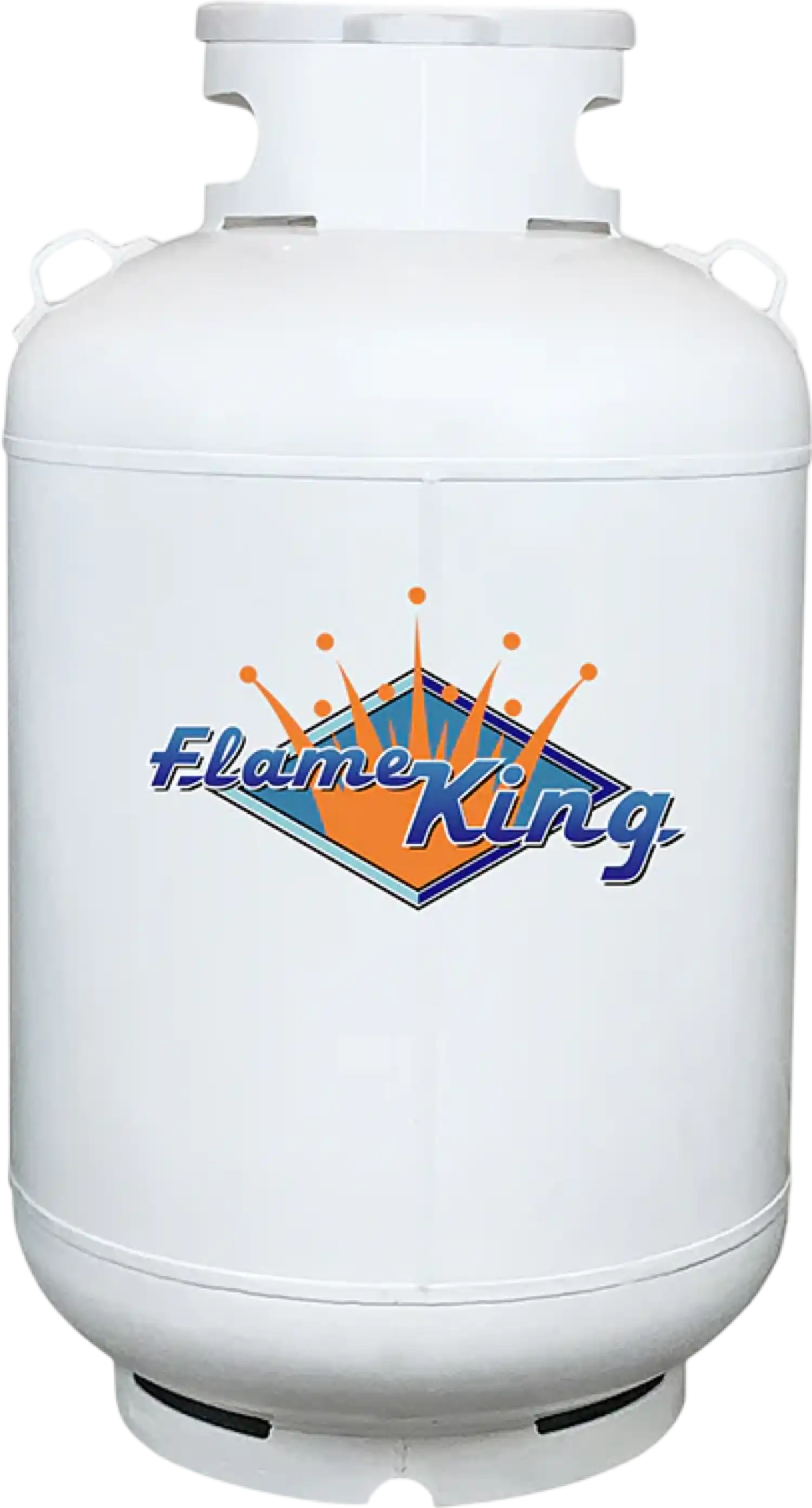 Flame King Propane Cylinder DOT 420 lbs 120 Gal. with Float Gauge and ...
