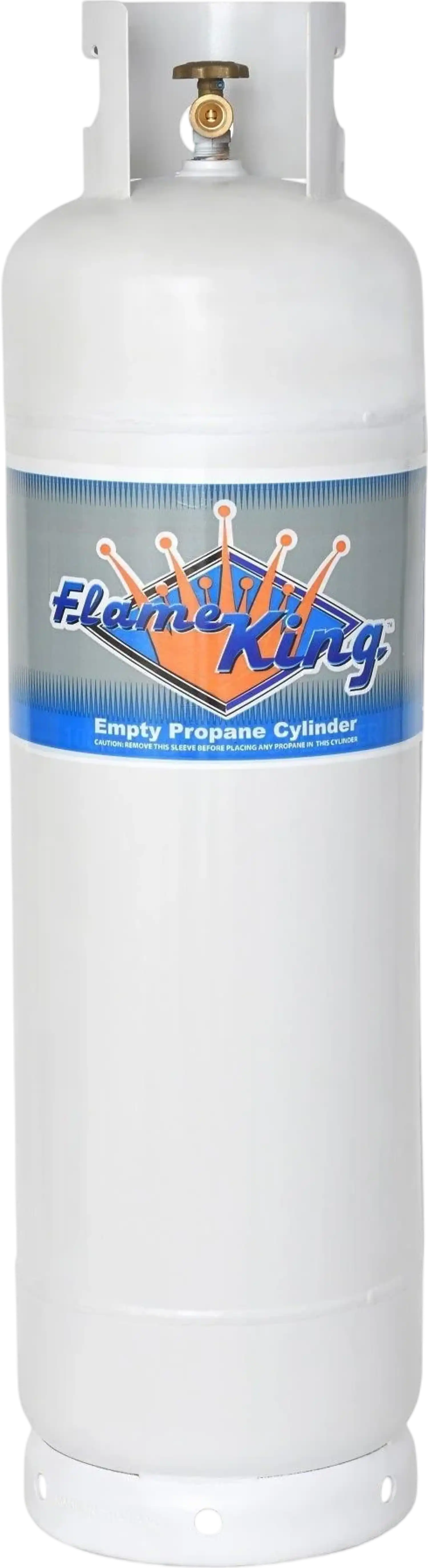 Flame King Propane Tank LP Cylinder 60 lbs with POL Valve New – FactoryPure