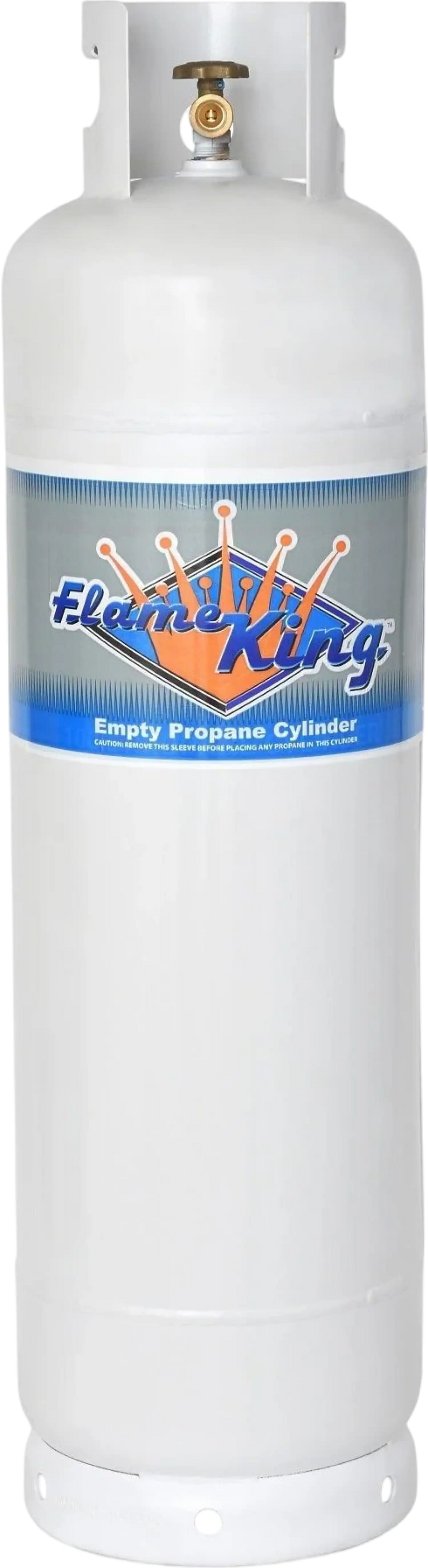 Flame King Propane Tank LP Cylinder 60 lbs with POL Valve New – FactoryPure