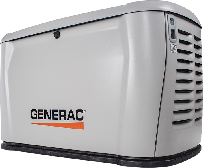 Generac 7258 14kW Standby Generator Propane Natural Gas 1 Phase 240V w ...