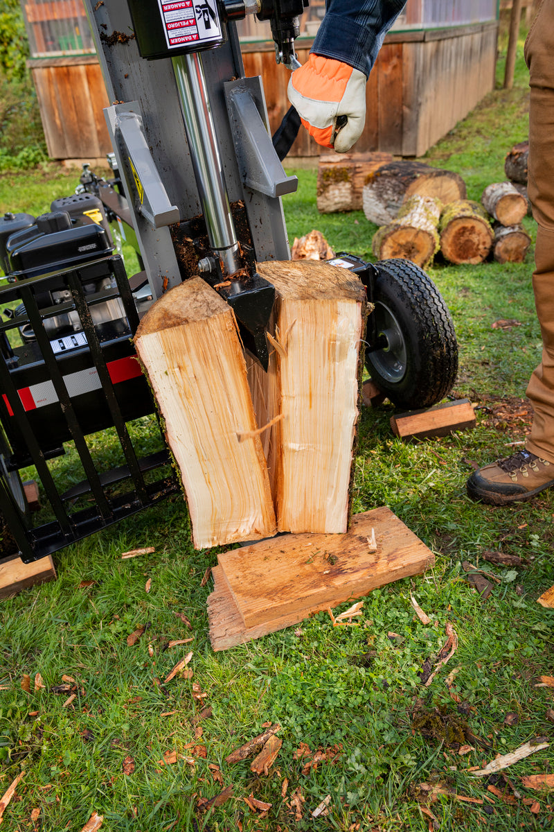 Oregon OR25TBS-1 Log Splitter 25-Ton Horizontal and Vertical with Brig ...