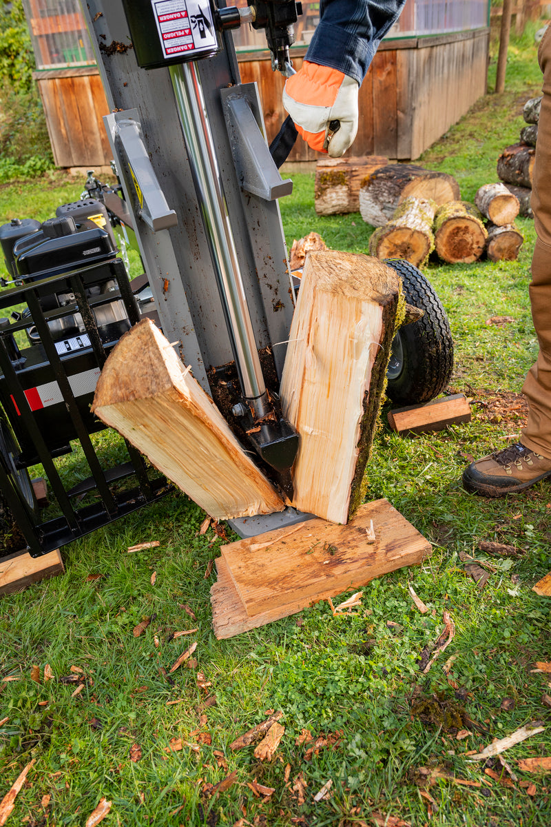 Oregon OR25TBS-1 Log Splitter 25-Ton Horizontal and Vertical with Brig ...