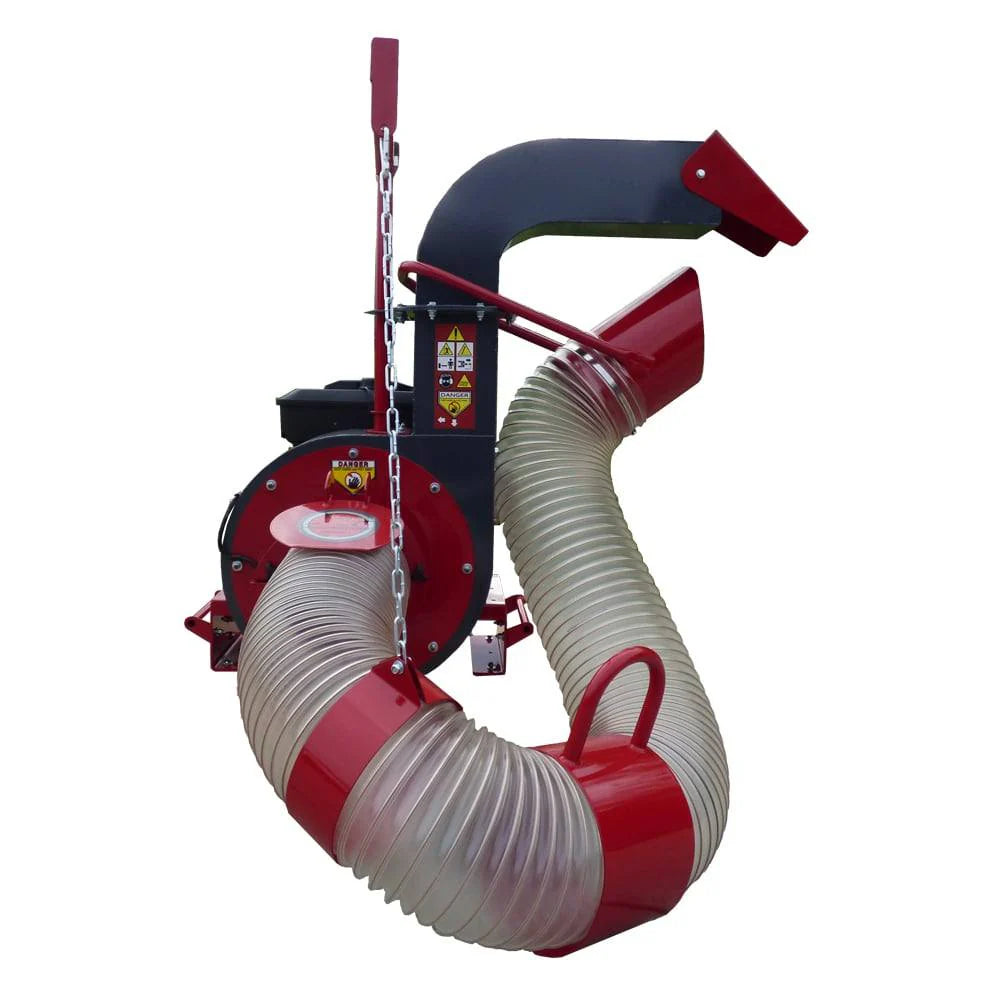 Landshark Debris Loader Vacuum with 10" x 10' Hose 18 HP Briggs Vangua ...