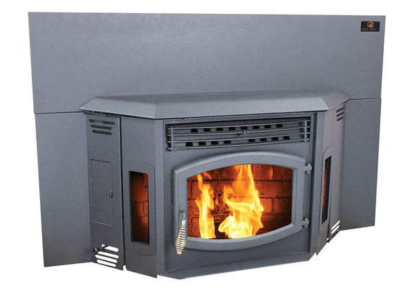 Breckwell SP24i Blazer Pellet Fireplace Insert 26" 2,200 Sq. Ft 50,000 ...