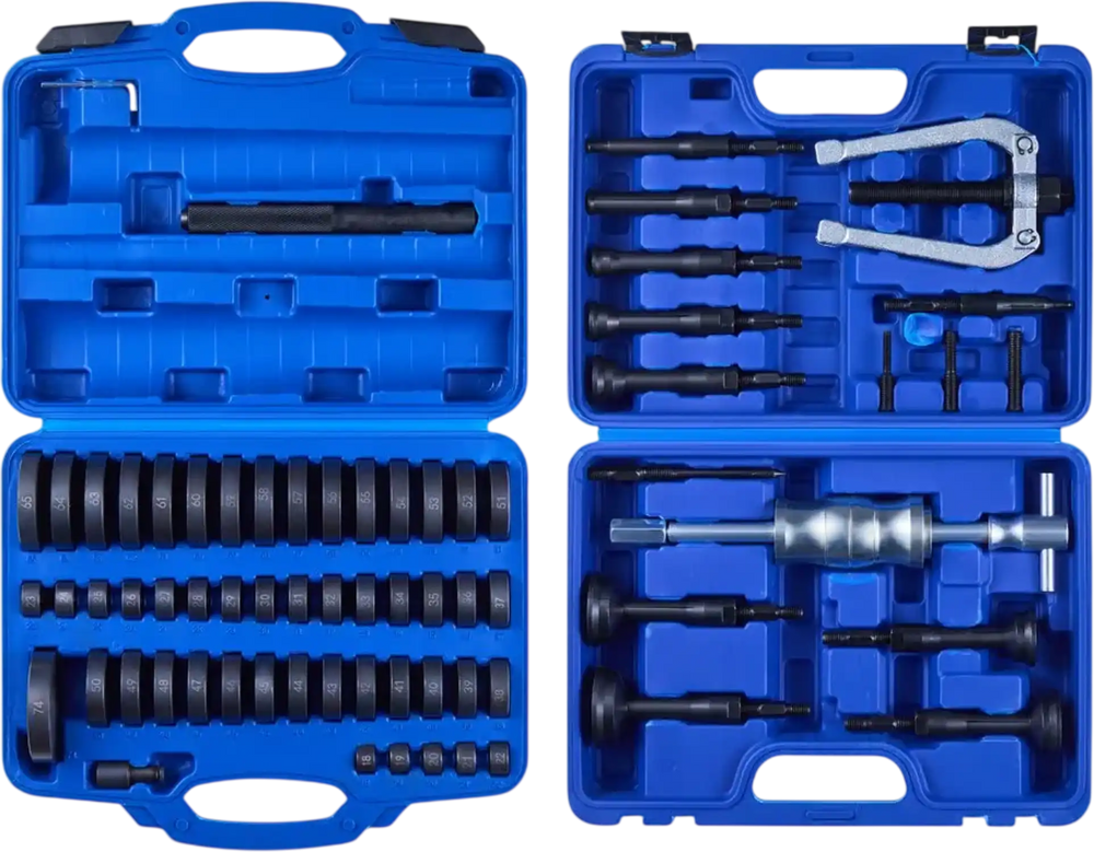 Vevor Bearing Press Kit 52+16 Pc 2-in-1 Bushing Driver & Seal Driver S ...
