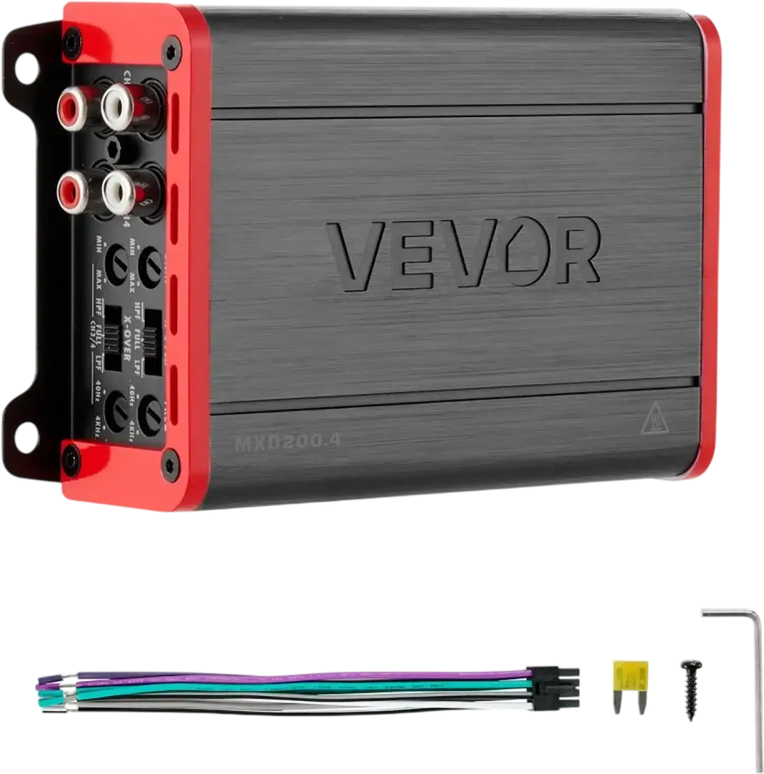 Vevor 4-Channel Amplifier Class D Car Audio Amp New – FactoryPure