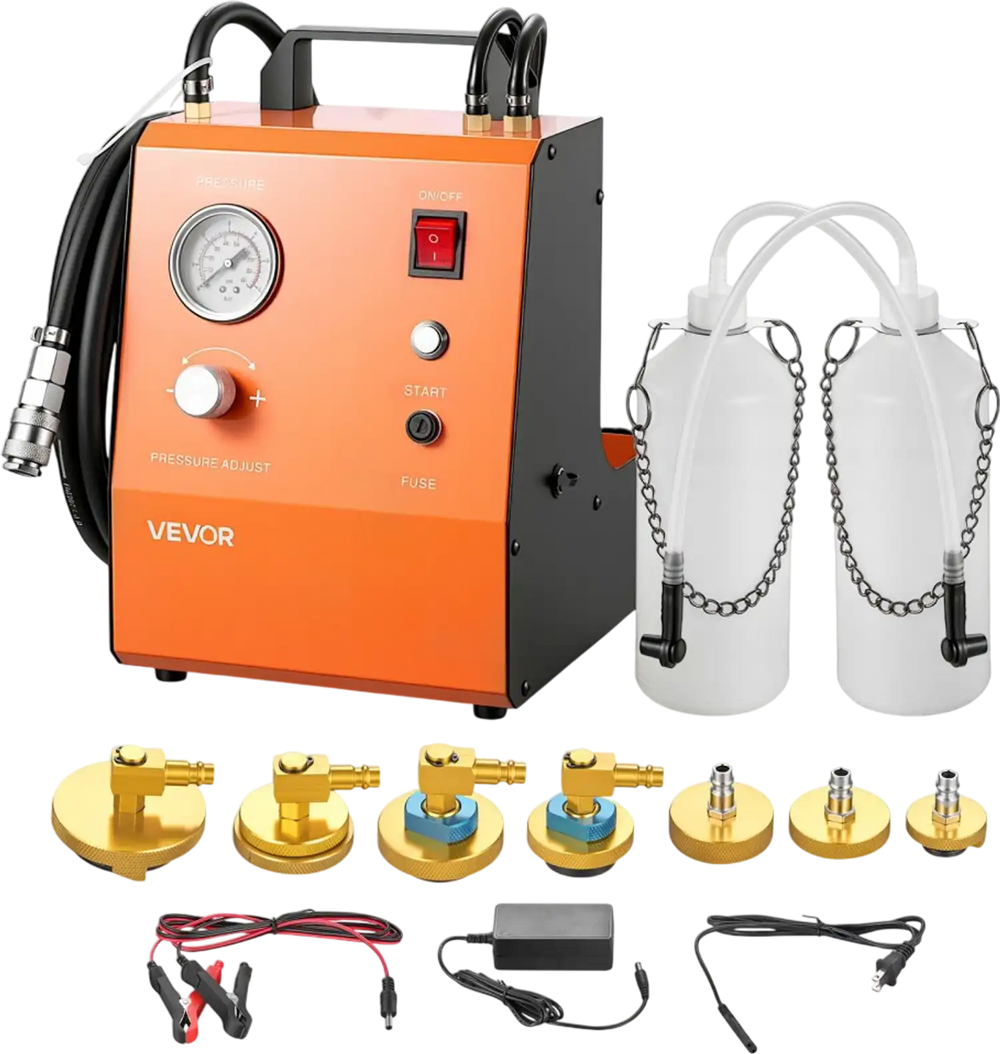 Vevor Brake Bleeder Kit Electric Automatic Brake Fluid Bleeding Kit Ne ...
