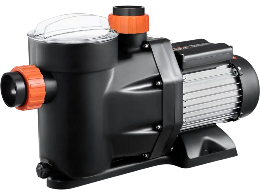Vevor Pool Pump 2.5 HP Single-Speed Above Ground 148 GPM 220V New ...