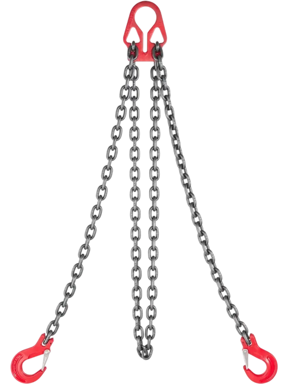Vevor Chain Sling 2-Leg 5/16" x 10' 7000 lb Capacity Adjustable Grab H ...